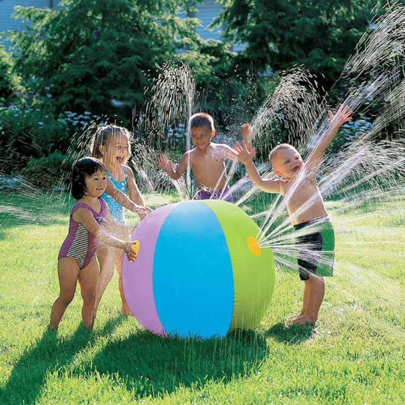 Inflatable Beach Sprinkler Water Spray Ball – blaudonau
